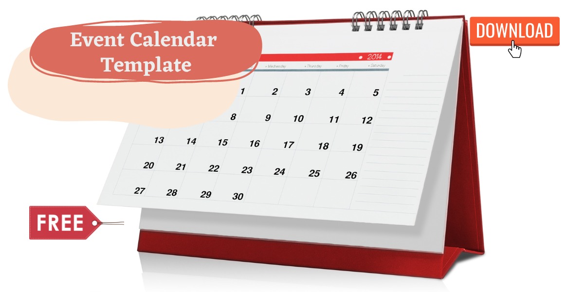 Best Event Calendar Template Free Download Template Care